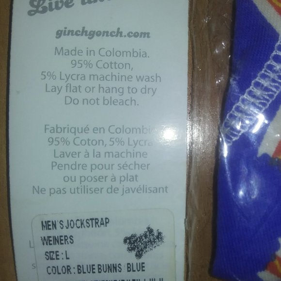 Ginch Gonch | Underwear & Socks | Mens Ginch Gonch Jockstrap Weiners ...